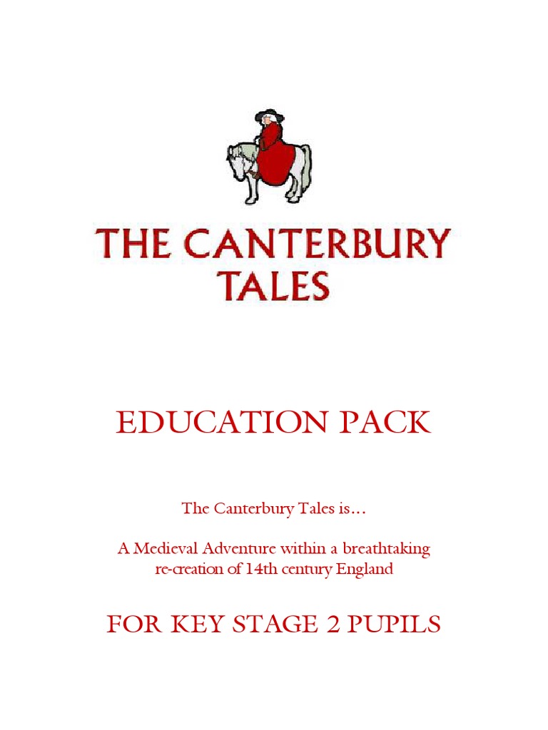 Canterbury Activities | PDF | The Canterbury Tales | Geoffrey Chaucer