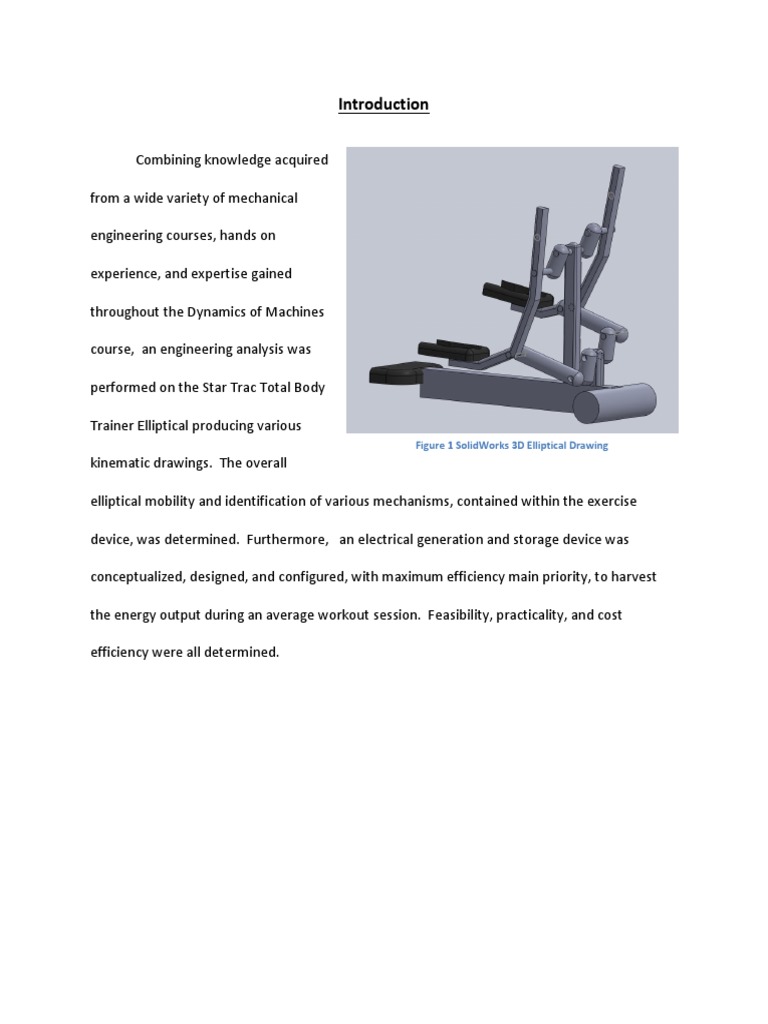 Figure 1 Solidworks 3D Elliptical Drawing | PDF | Teaching Methods ...