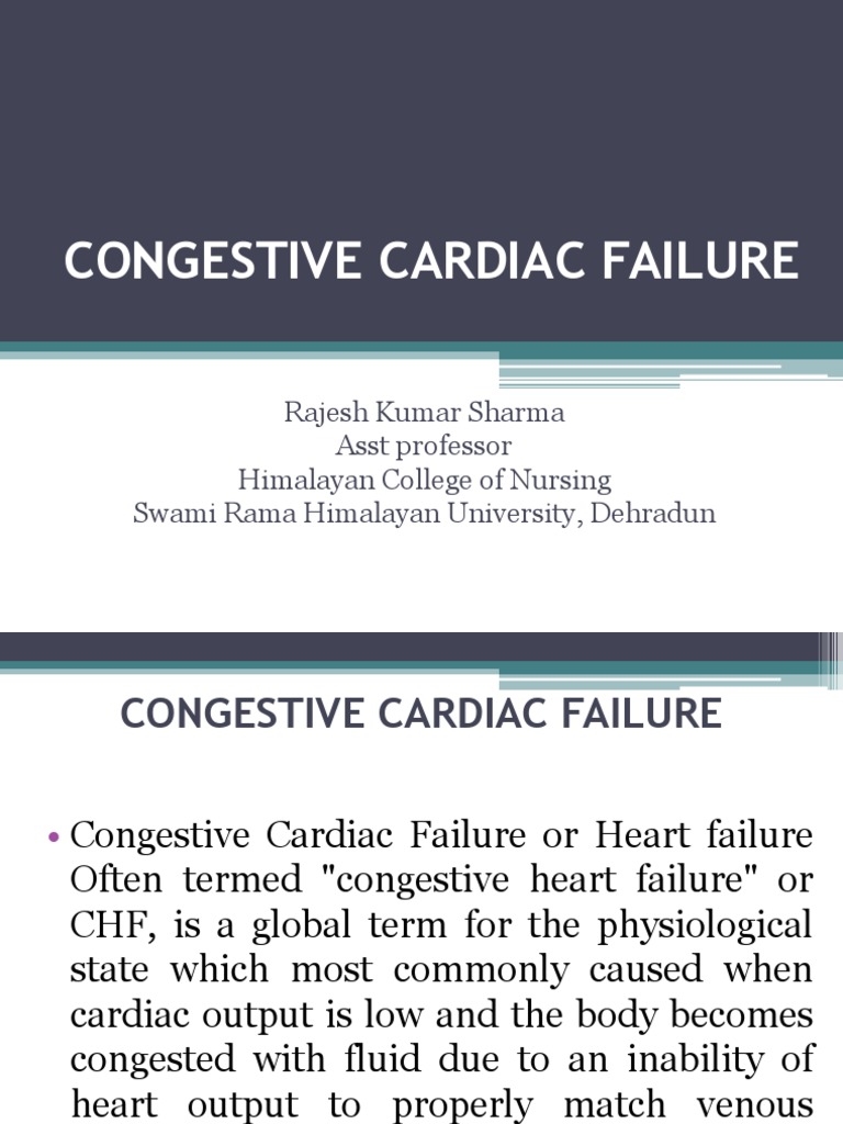 Congestive Heart Failure | PDF | Heart Failure | Heart