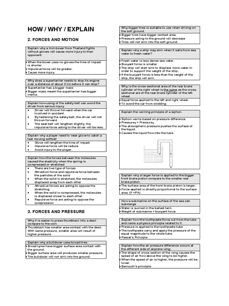 How, Why, Explain | PDF