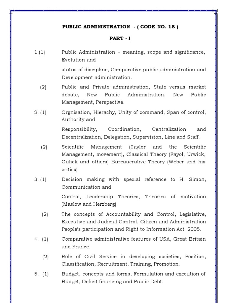 Public Administration | PDF | Public Administration | Government