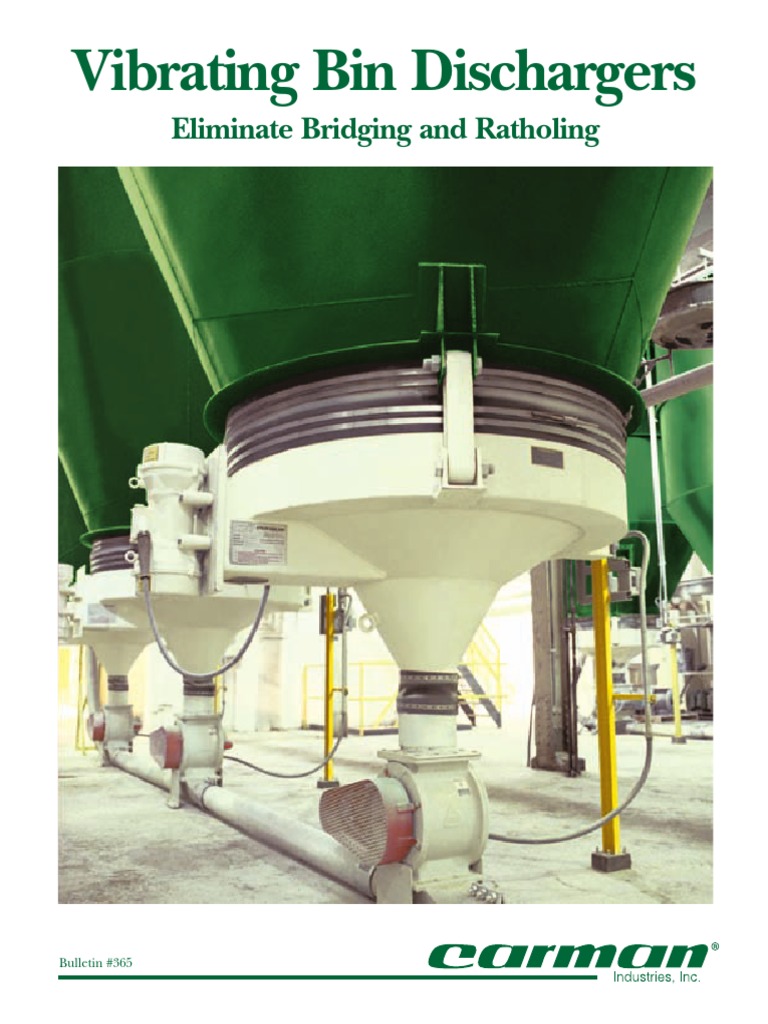 Vibrating Bin Dischargers: Eliminate Bridging and Ratholing | PDF ...