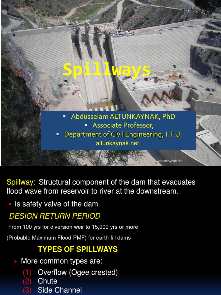 spillway | Spillway | Dam