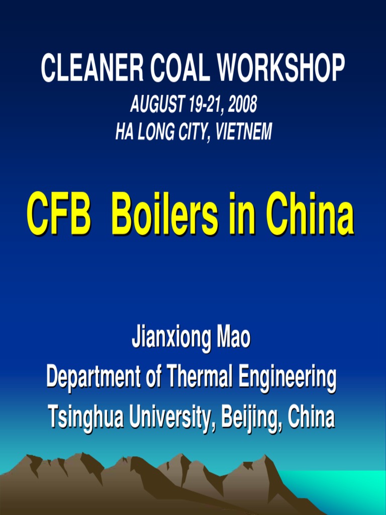 CFB Boilers in China | PDF | Coal | Anthracite