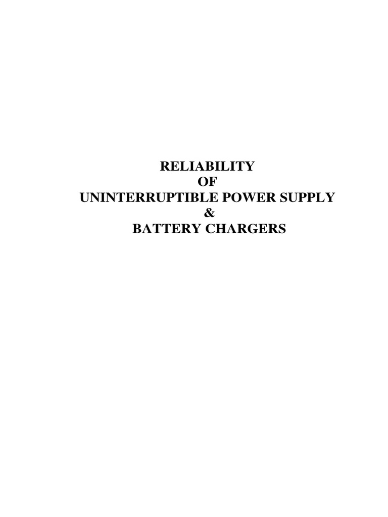 MTBF | PDF | Reliability Engineering | Electricity