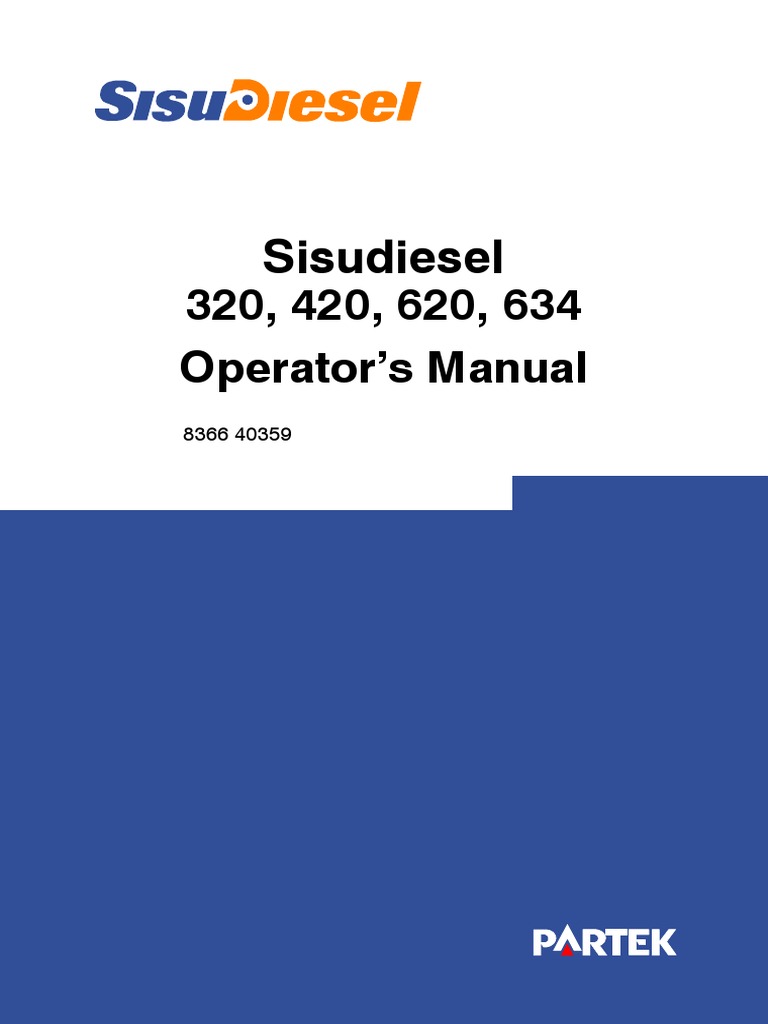 Sisu 634 | PDF | Internal Combustion Engine | Fuel Injection