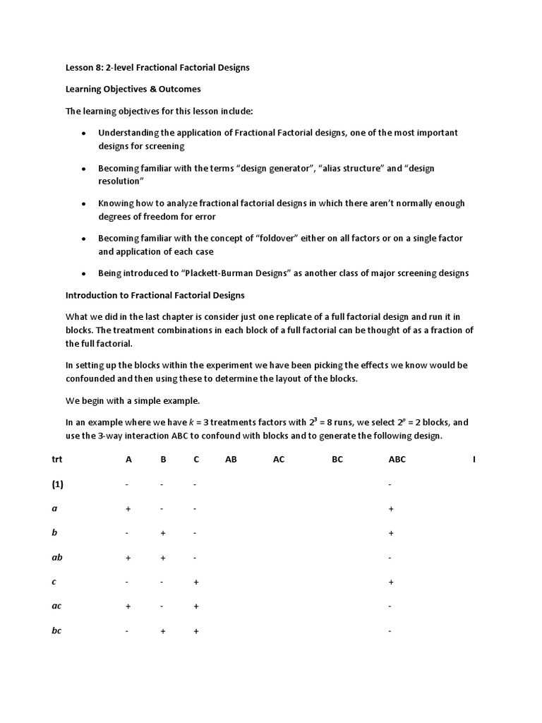 Mini Tab | PDF | Confounding | Experiment