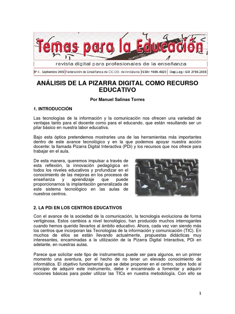 PDI | PDF | Tecnología de información y comunicaciones | Maestros