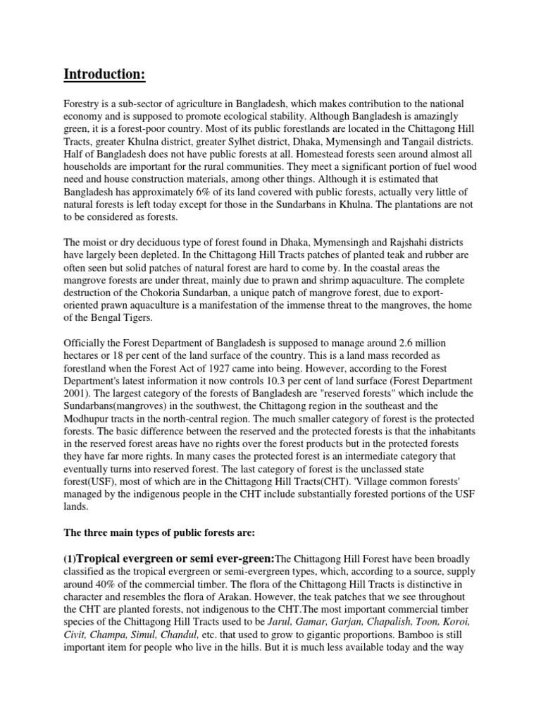 Assignment Download Free Pdf Forestry Bangladesh