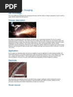 Back Gouging Procedure | PDF | Grinding (Abrasive Cutting) | Welding