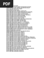 Códigos de Fallas para Motores DCI PDF | PDF | Motor de combustión ...