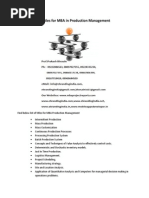 Model Project For MBA | PDF