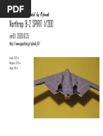 Flying Paper f22 Raptor PDF | PDF | Wing Configurations | Vehicle Design