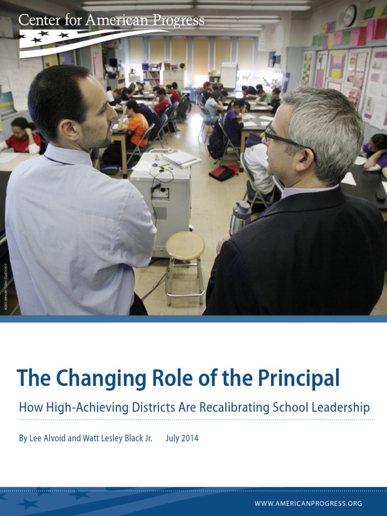 Evolving Principal Roles in Education | PDF | Head Teacher | Teachers