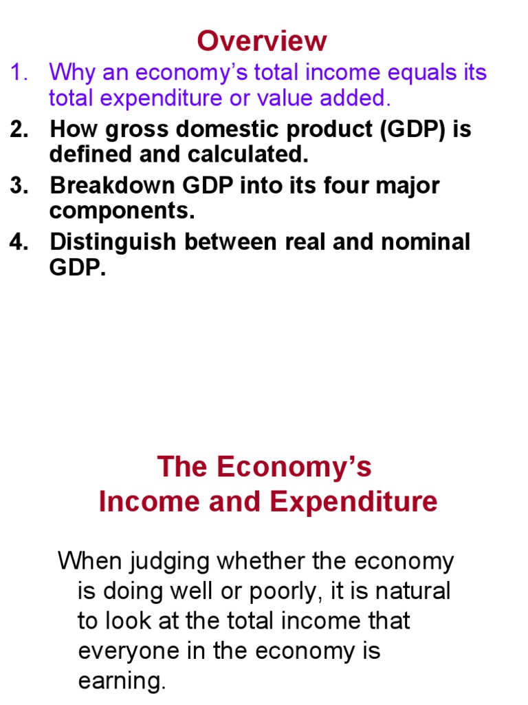National Income and Its Aggregates | PDF | Measures Of National Income ...