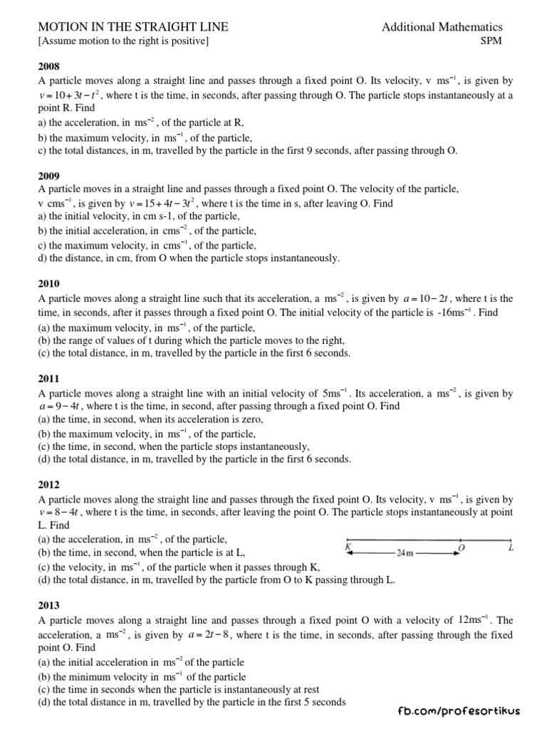 SPM 2008-2013 Particle Motion Analysis | PDF | Acceleration | Velocity