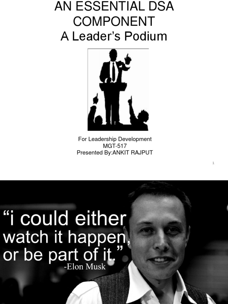 An Essential Dsa Component | PDF | Elon Musk | Spaceflight