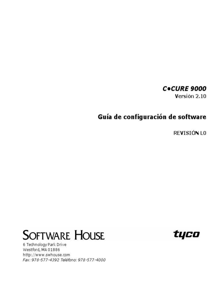 Ccure 9000 v2 10 Software Config Rl0 LT Es | PDF | Point and Click ...