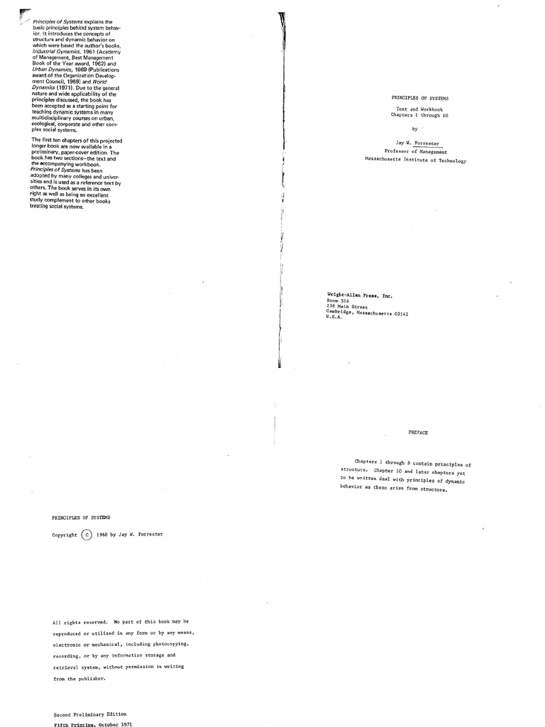 Principles of Systems | PDF