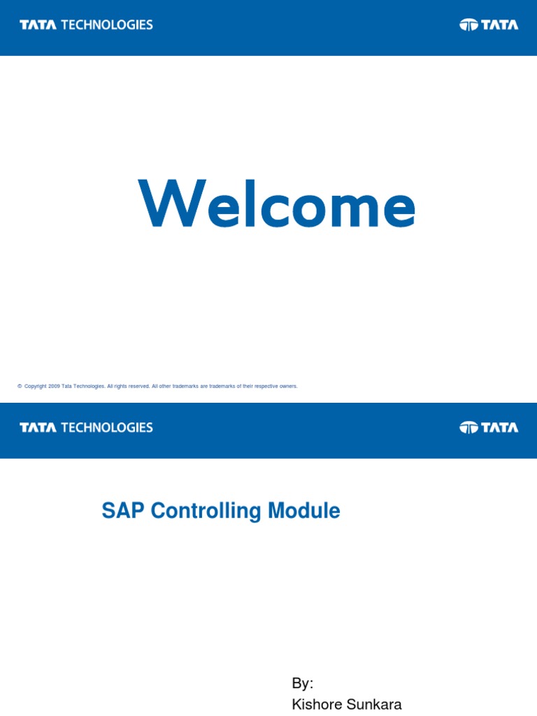 5 SAP CO Level-1 Training | PDF | Profit (Accounting) | Inventory