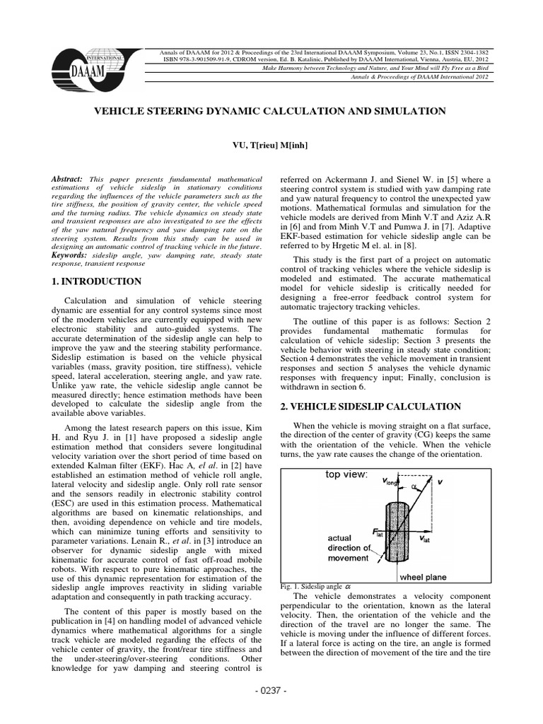 Steering Design | PDF | Flight Dynamics (Fixed Wing Aircraft) | Mechanics