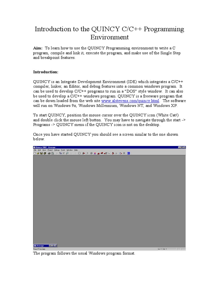 Introduction To Therueru QUINCY C | PDF | Microsoft Windows | System ...