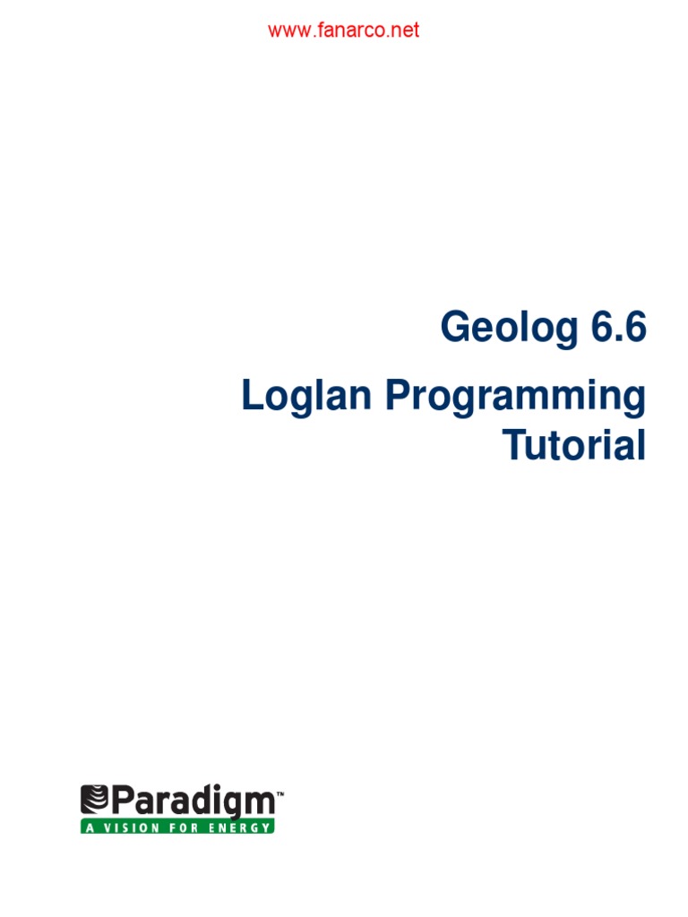 Geolog66 Loglan Programming Tutorial Pdf Parameter Computer Programming Variable