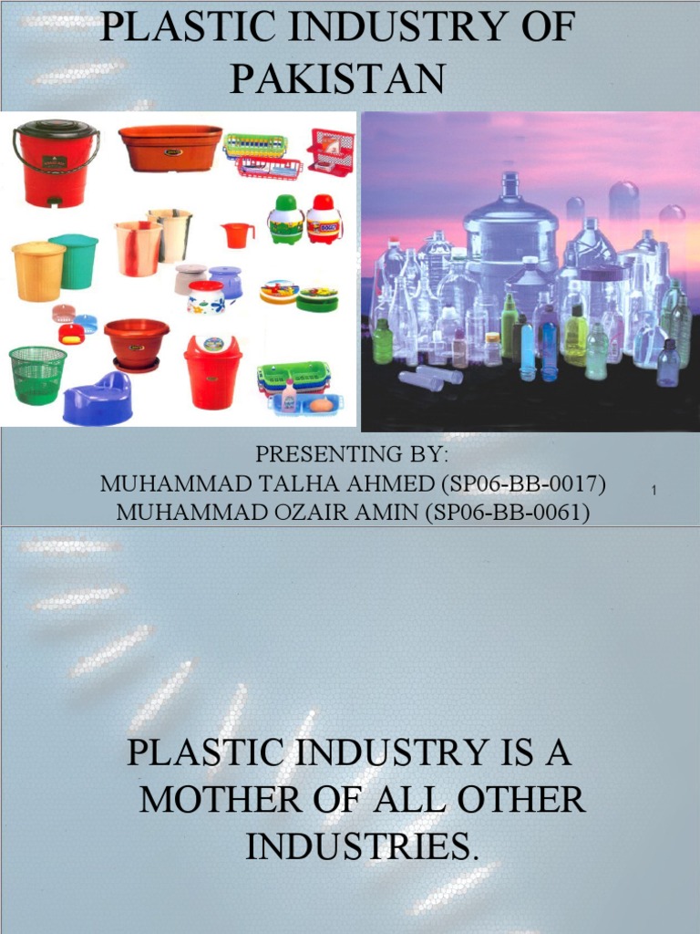 Plastic Industry of Pakistan | PDF | Plastic | Thermoplastic