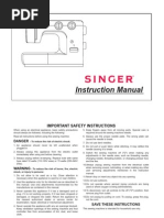 5040 Singer Manual (5050C) | PDF | Sewing Machine | Sewing