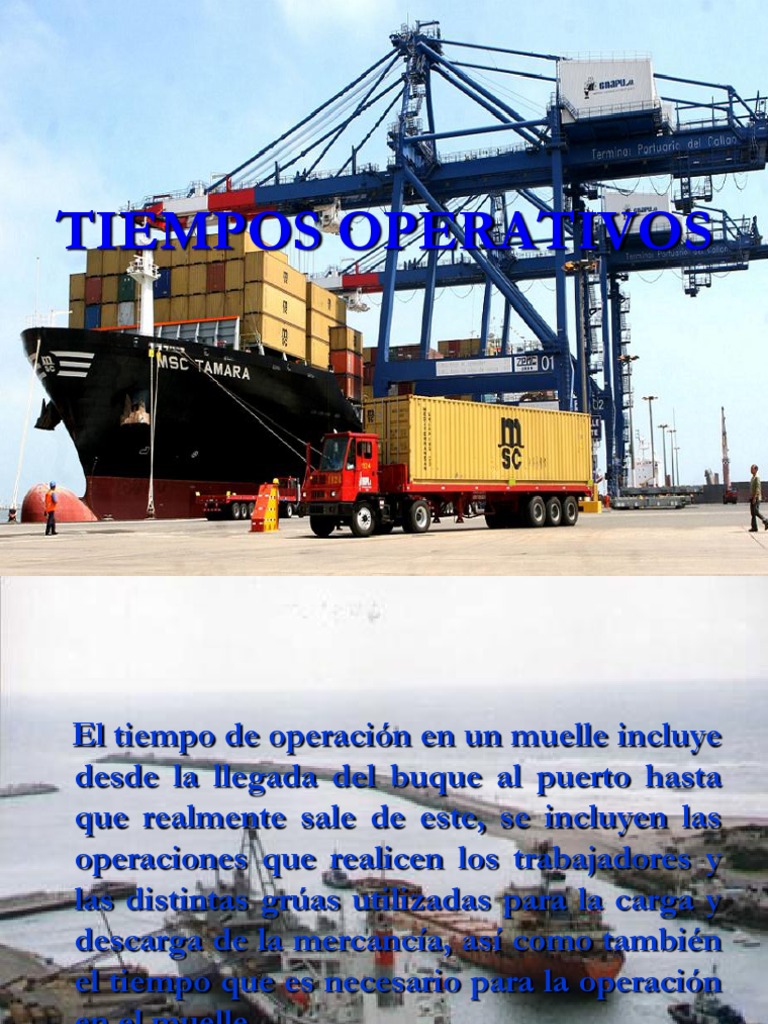 Programa de Atraque y Tiempos Operativos | PDF | Puerto | Planificación