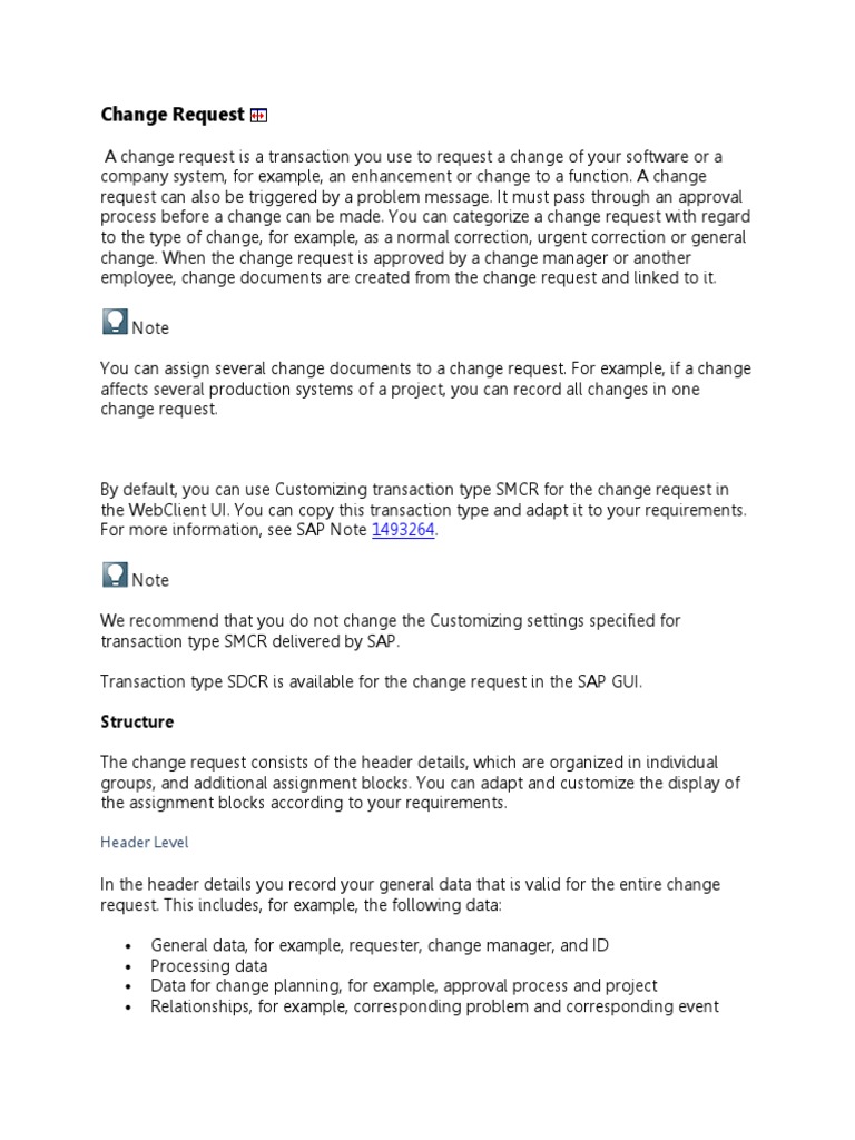 71 Change Request Process Flow | PDF | Business Process | Software Testing