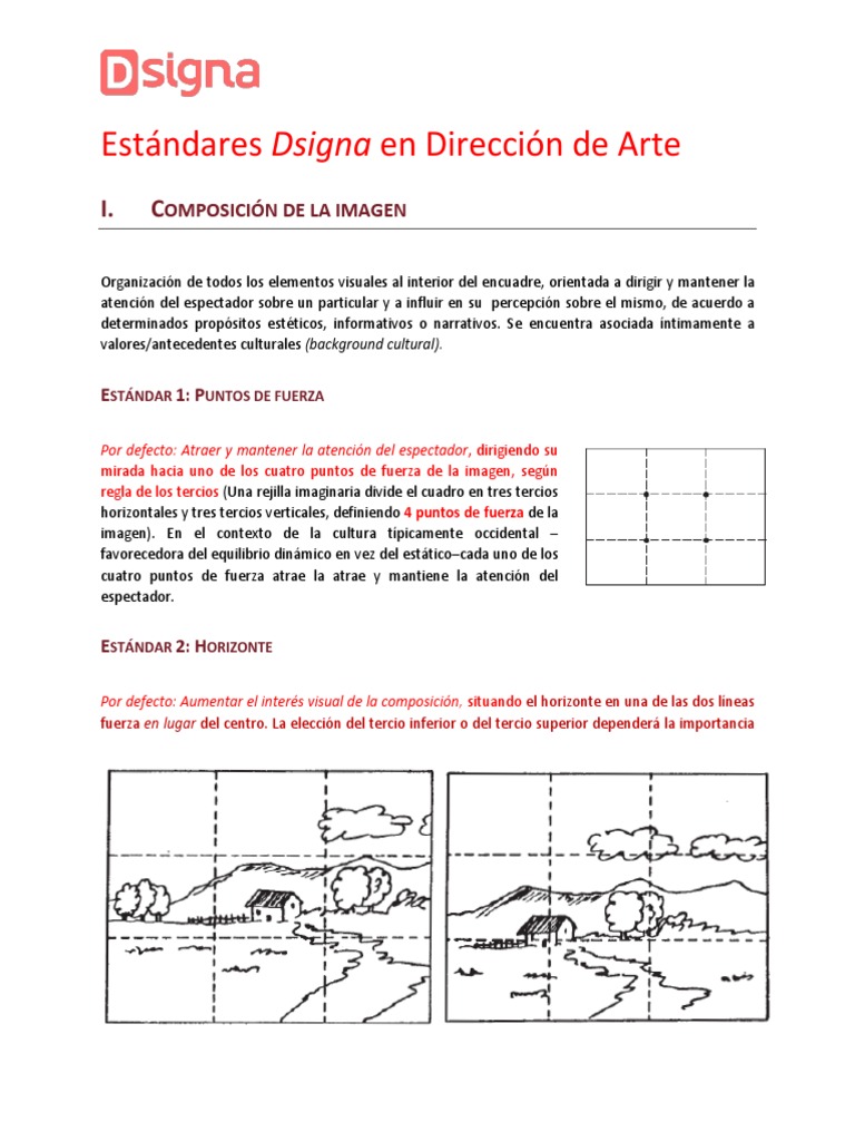 Dirección de Arte | Composición (artes visuales) | Visión