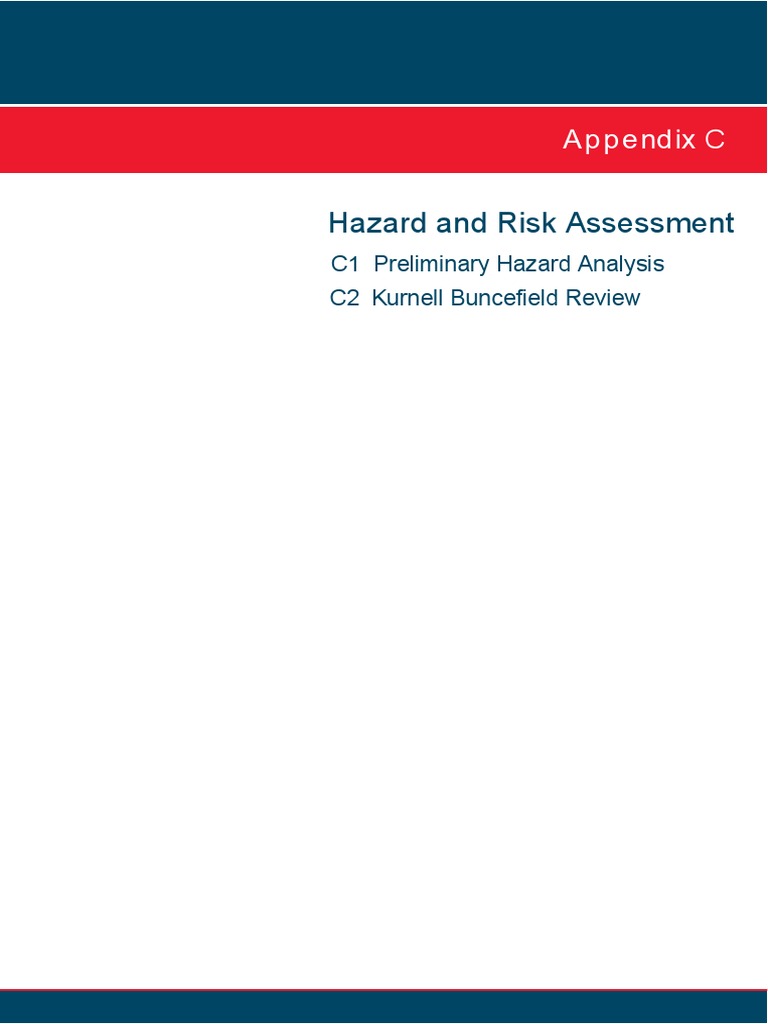 Hazard and Risk Assessment | Oil Refinery | Risk