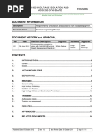 Electrical Isolation Certificate Form | PDF