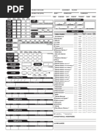 D&D 3.5 Character Sheet | PDF