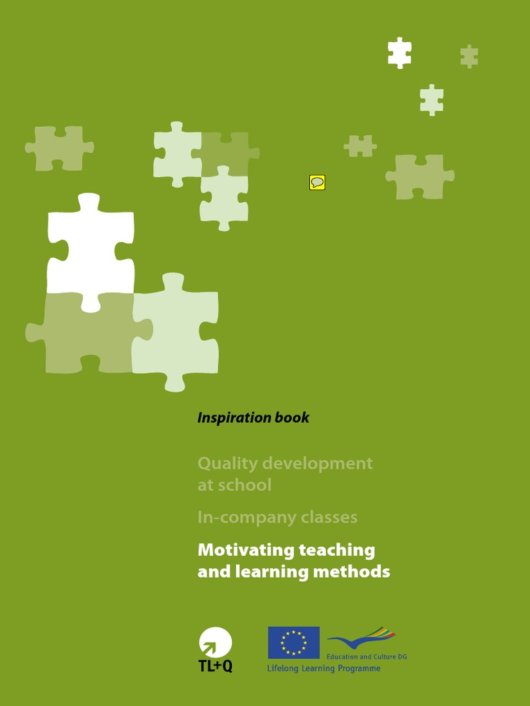 TLQ-BOOK-3-Motivating Teaching and Learning Methods | PDF | Motivation ...