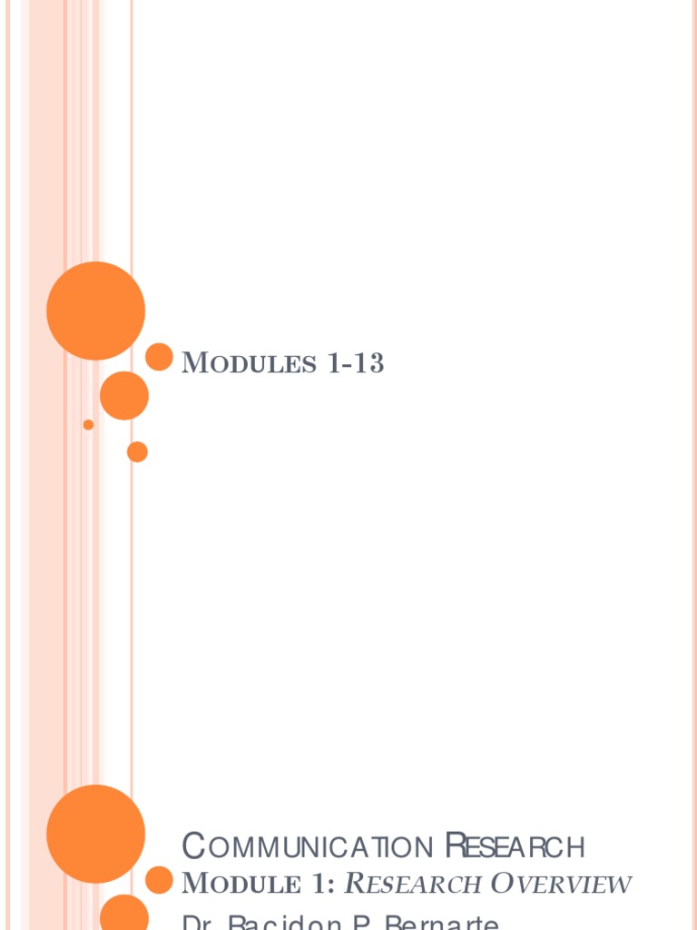 Communication Research | PDF | Sampling (Statistics) | Qualitative Research