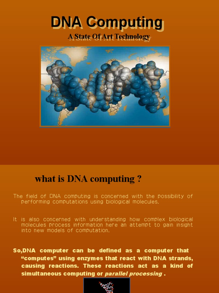 Dna Computing | PDF | Gel Electrophoresis | Dna