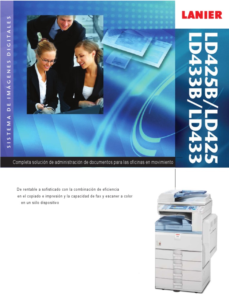 Lanier Ld425b Ld433b Ld425 Ld433 | PDF | Fax | Mac OS