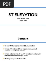 Ecg Interpretation J Point Stemi Criteria Equivalents and Others | PDF ...
