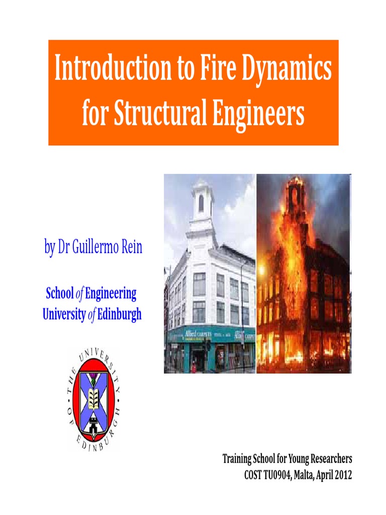 Introduction To Fire Dynamics For Structural Engineers: by DR Guillermo ...