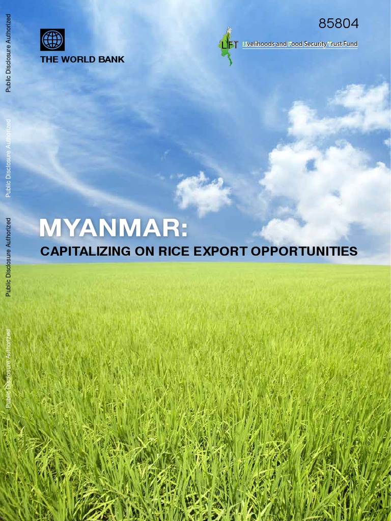Myanmar: Rice Export | PDF | Rice | Poverty Reduction