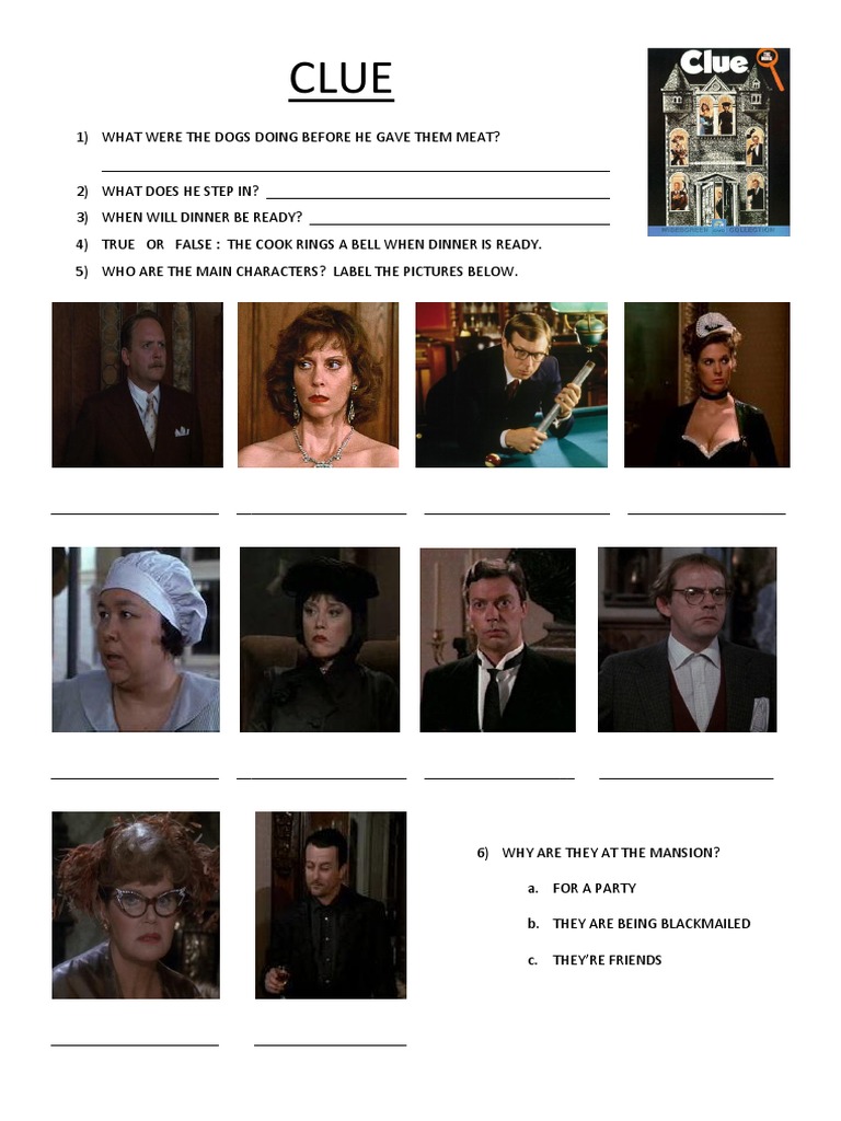 Clue | PDF