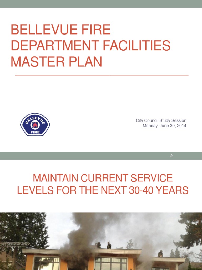 Bellevue Fire Department Facilities Plan | PDF | Firefighter | Business