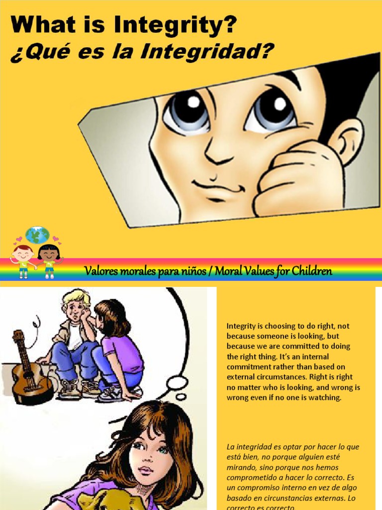 Qué Es La Integridad - What Is Integrity | PDF | Idiomas