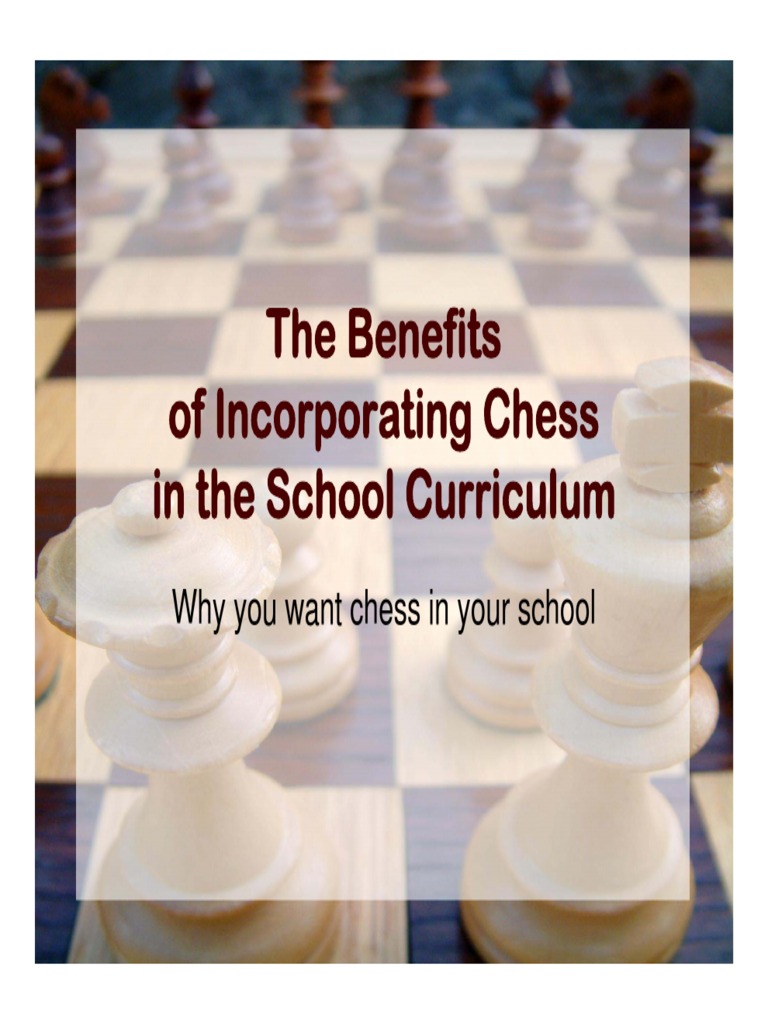 McDonald - Benefits of Incorporating Chess in School Curriculum | PDF ...