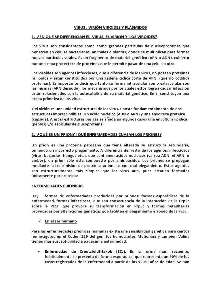 Viro Ides | PDF | Plásmido | Virus