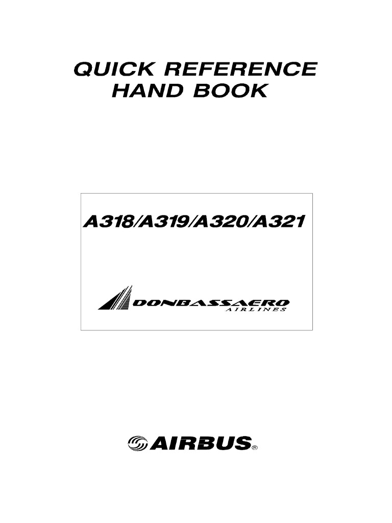 QRH A320-500 | PDF