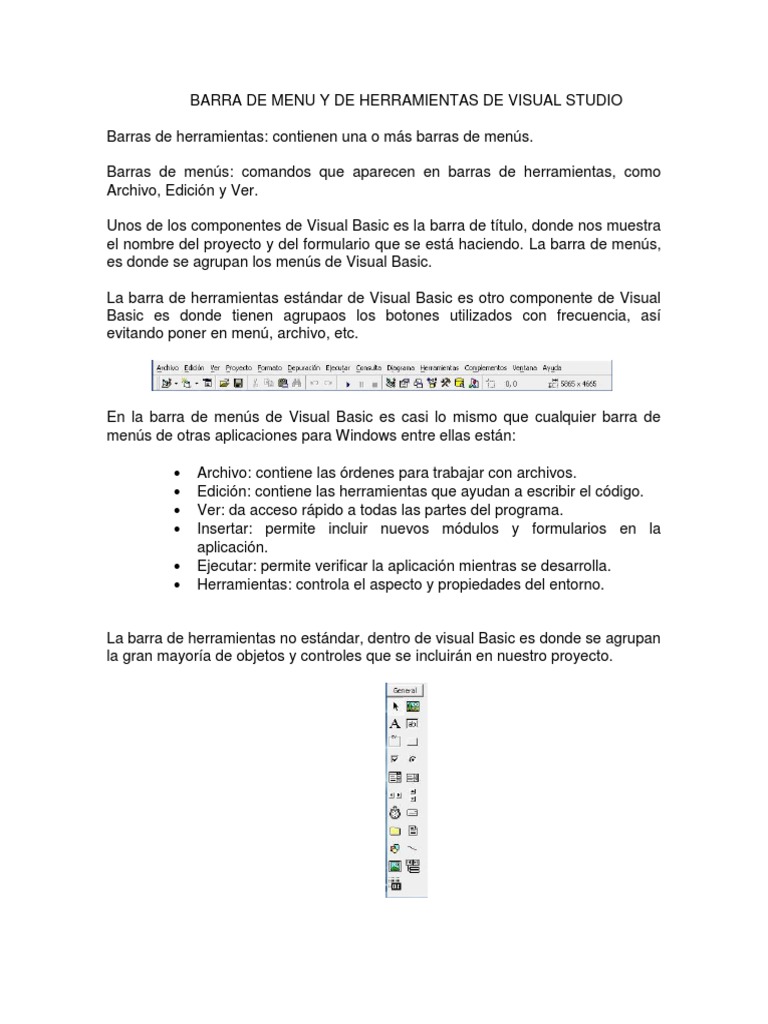 Barra de Menu de Visual | PDF | Negocios | Arte