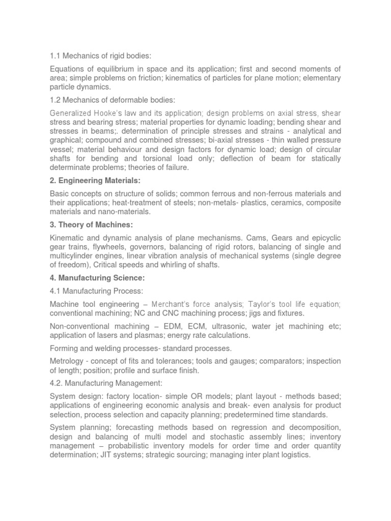 Mechnical Engineering Pdf Stress Mechanics Fluid Dynamics